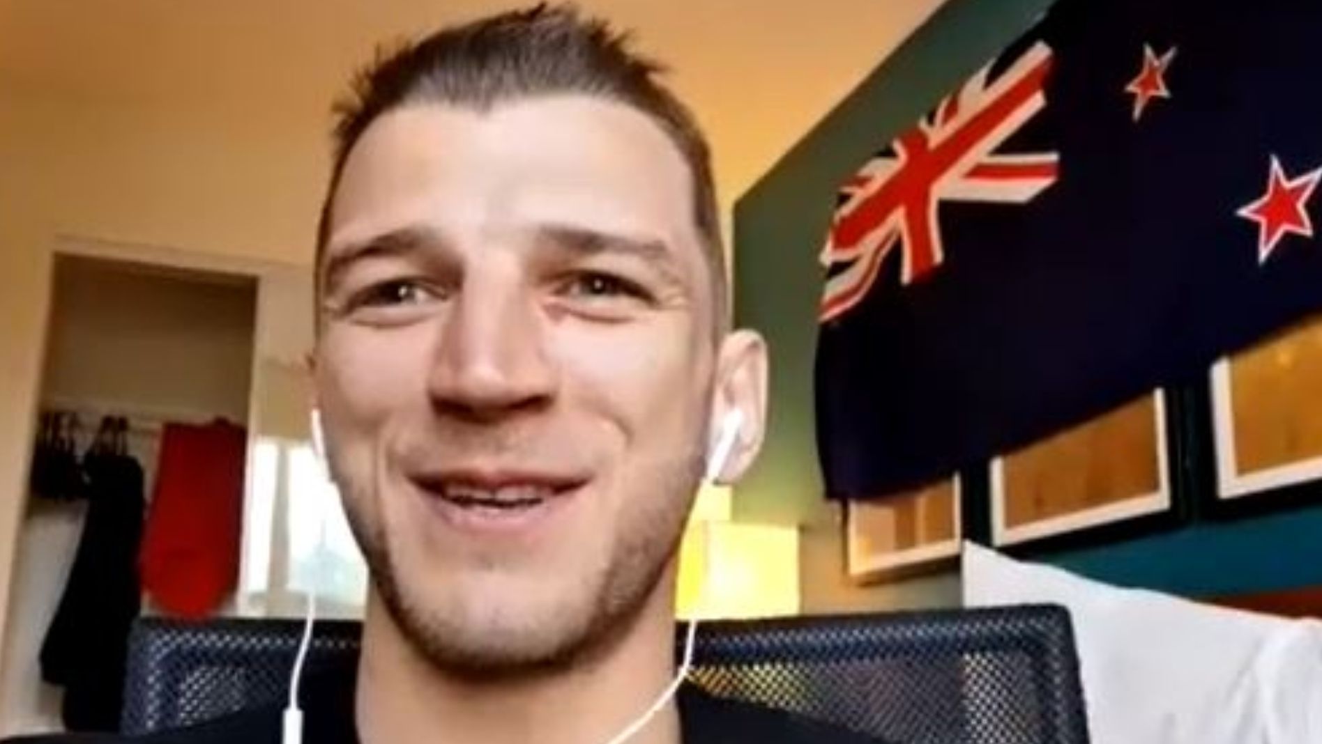 Dan Hooker explains how he was able to travel to United States - ESPN Video