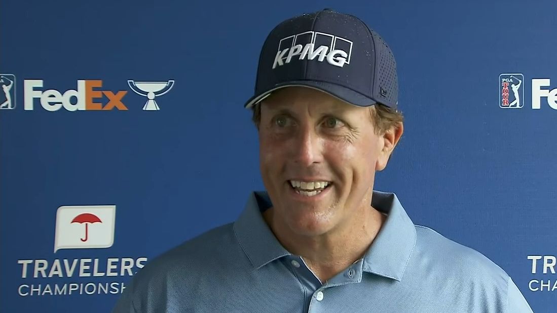 Despite being 'a little off' in the third round, Phil is still having ...