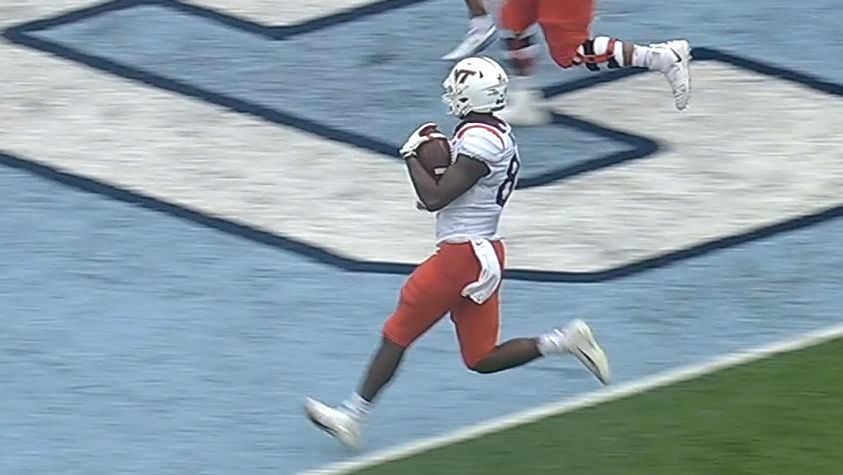 Mitchell walks in Virginia Tech TD - ESPN Video