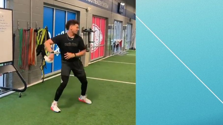 This unusual drill is helping Patrick Mahomes perfect his wildest ...