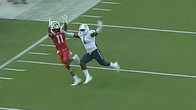 Tre Turner tight ropes sideline for 34-yard catch - ESPN Video