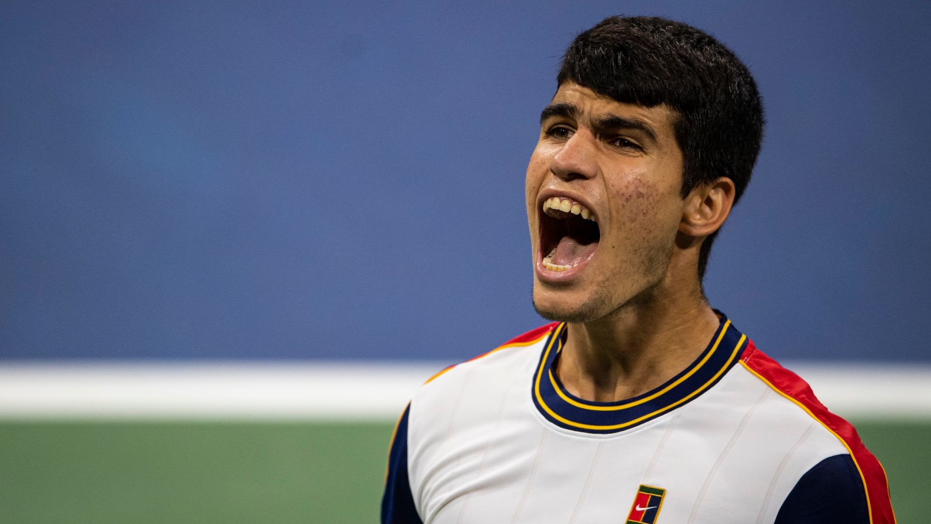 Alcaraz beats Gojowczyk in five sets, advances to quarters - ESPN Video