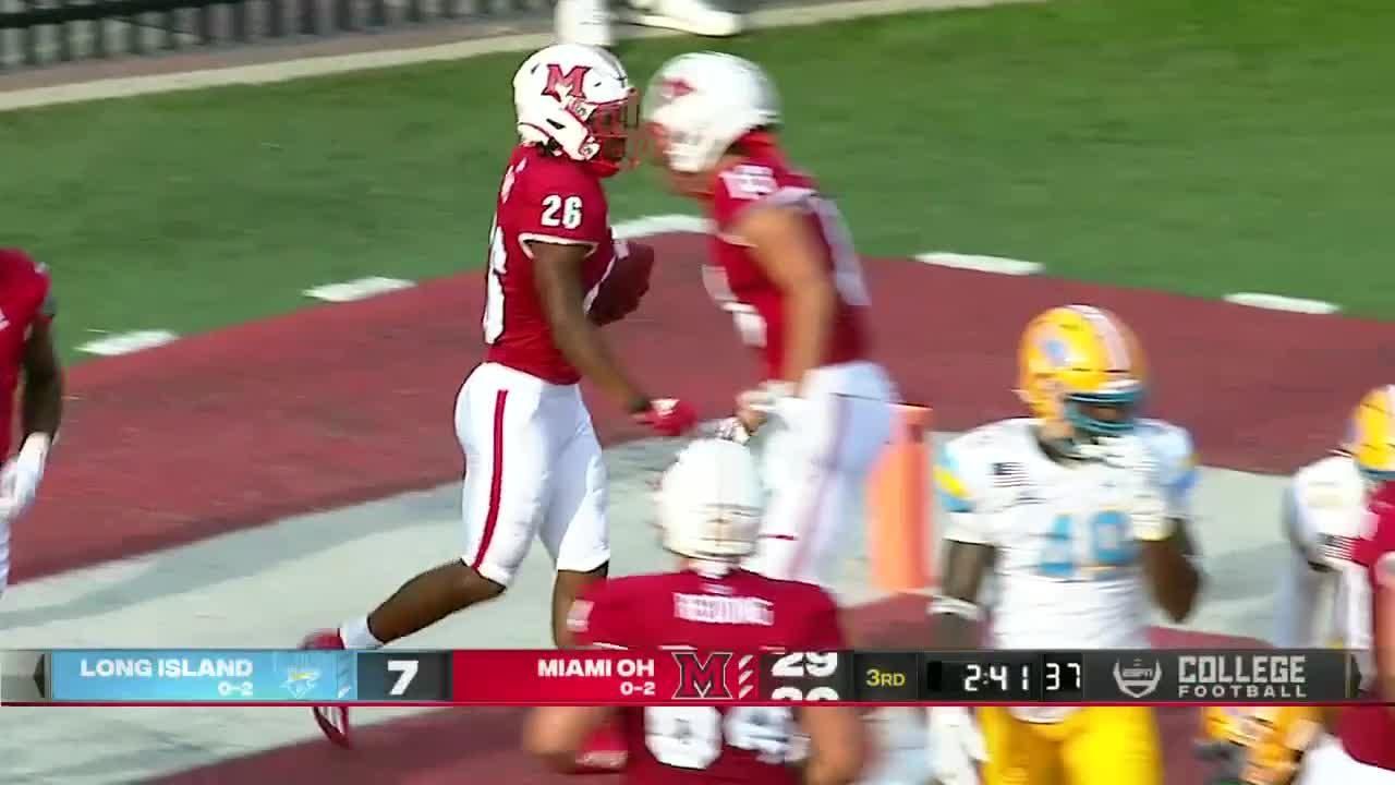 Long Island University Sharks vs. Miami (OH) RedHawks: Full Highlights ...