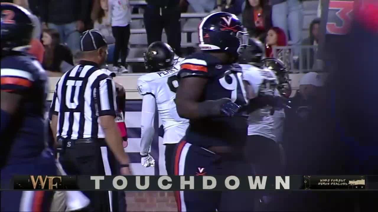 Wake Forest Demon Deacons vs. Virginia Cavaliers: Full Highlights - ESPN Video