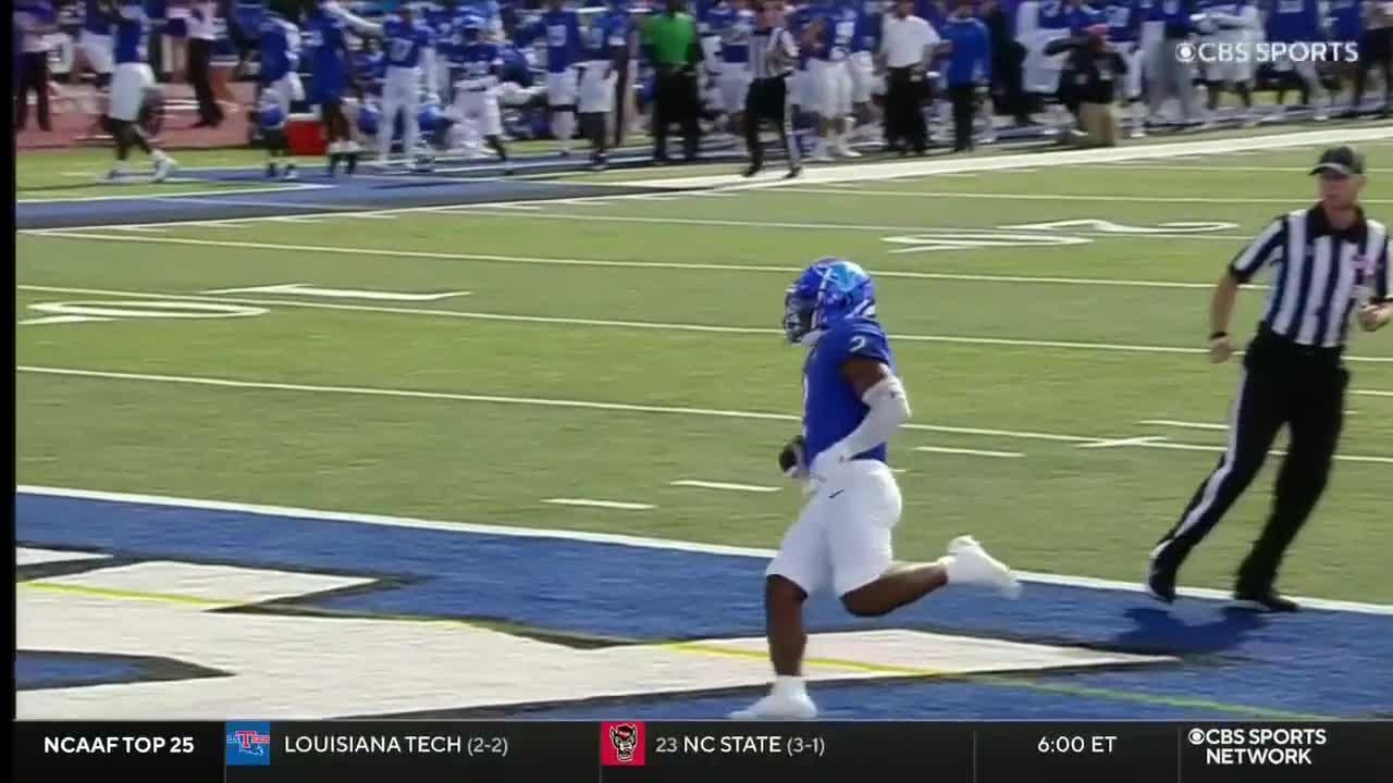 Ron Cook Jr. crosses goal-line for 55-yard Rushing touchdown - ESPN Video