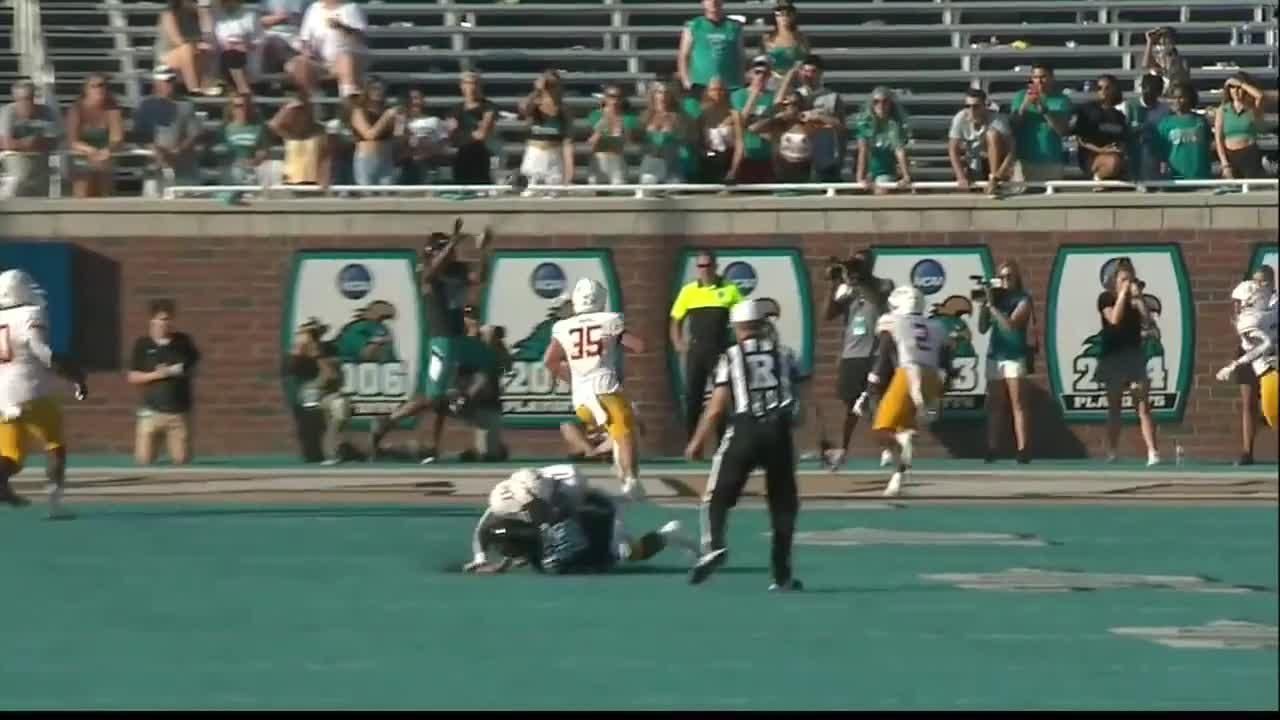 Jared Brown makes the grab for 5-yard receiving TD - ESPN Video