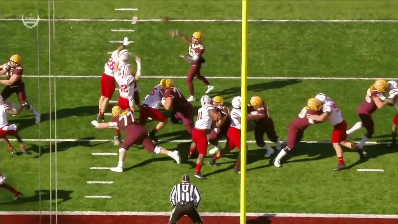 Brevyn Spann-Ford hauls it in for 5-yard receiving TD - ESPN Video