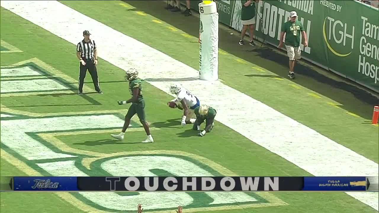 Sam Crawford Jr. scores 37-yard receiving TD vs. South Florida - ESPN Video