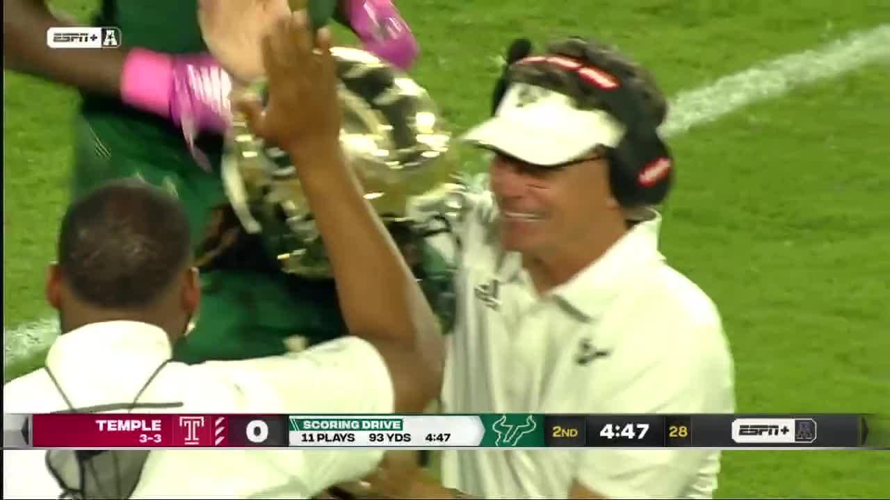 Touchdown! Demarcus Gregory scores vs. Temple - ESPN Video