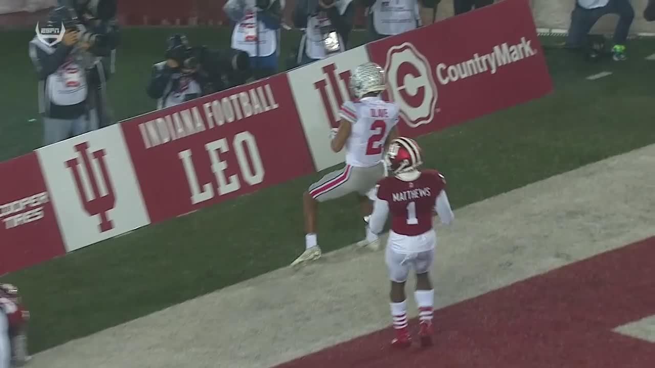 Olave hauls in 16-yard TD for Ohio State - ESPN Video
