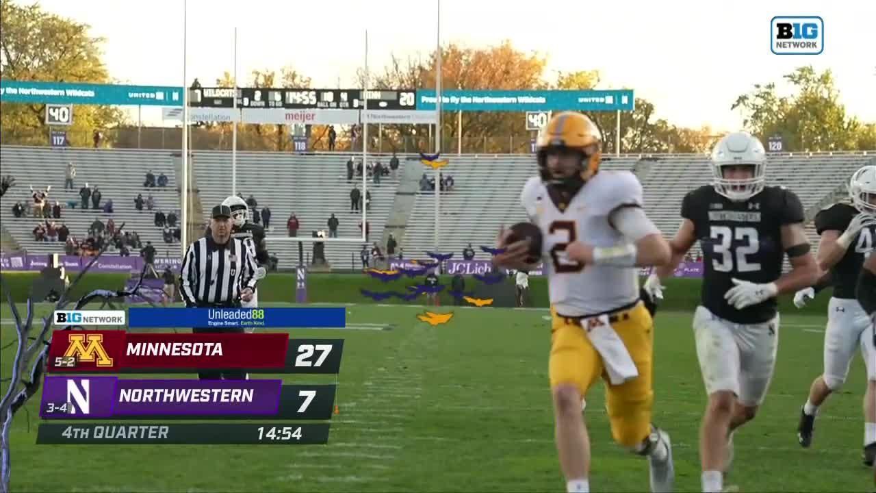 Tanner Morgan fools everyone and takes the 18-yard TD himself - ESPN Video