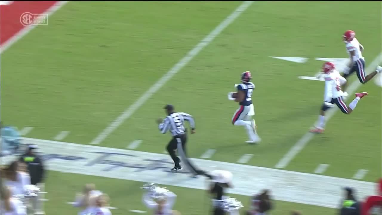 Jerrion Ealy crosses goal line for 70-yard rushing touchdown - ESPN Video