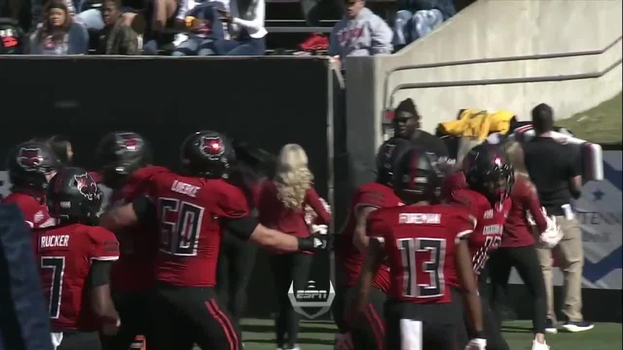 Arkansas State gets on the board with Emmanuel Stevenson's 7-yard ...