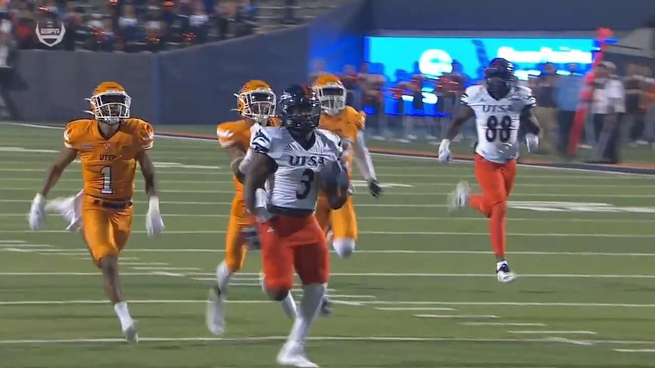 Sincere McCormick blazes past everyone for 75-yard TD - ESPN Video