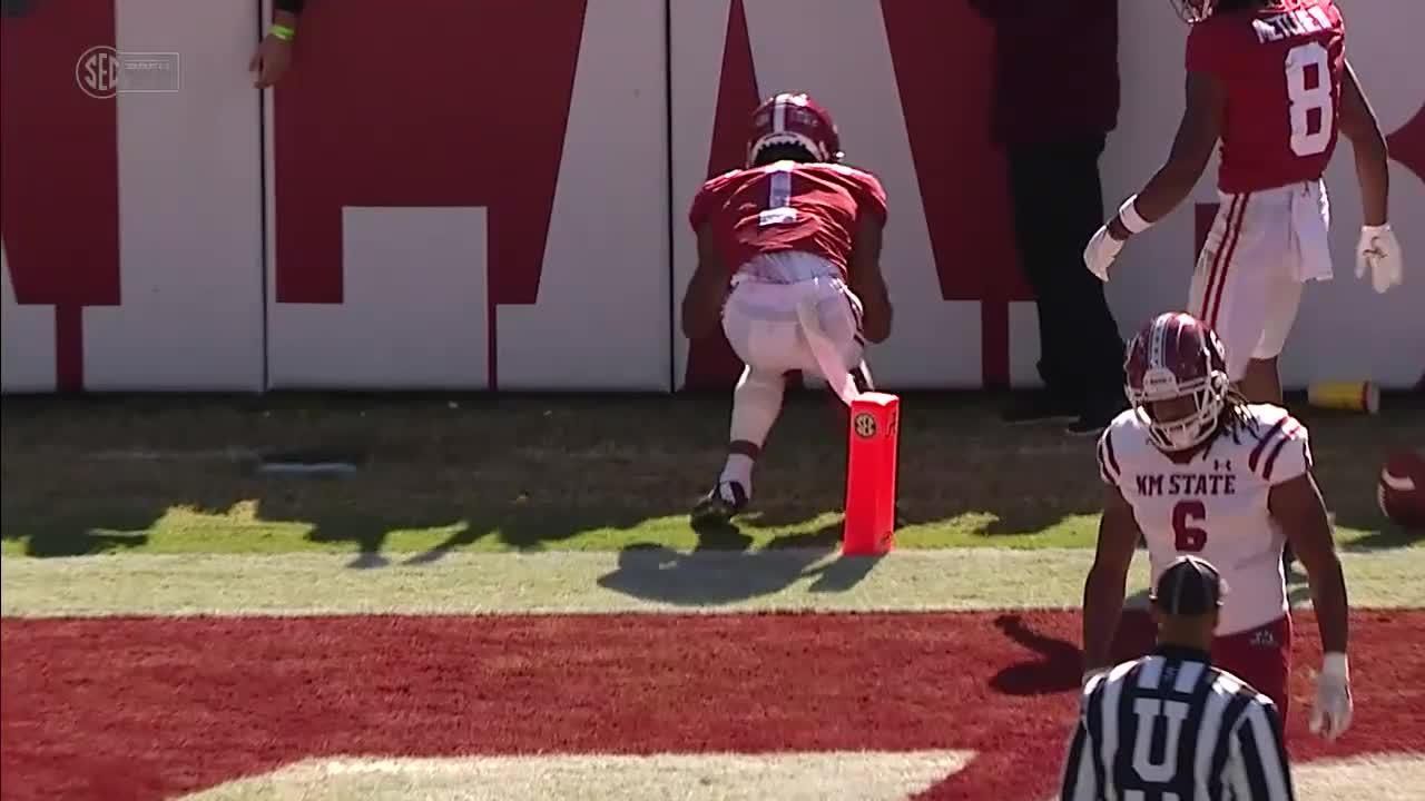 Jameson Williams hauls in his 3rd receiving TD - ESPN Video