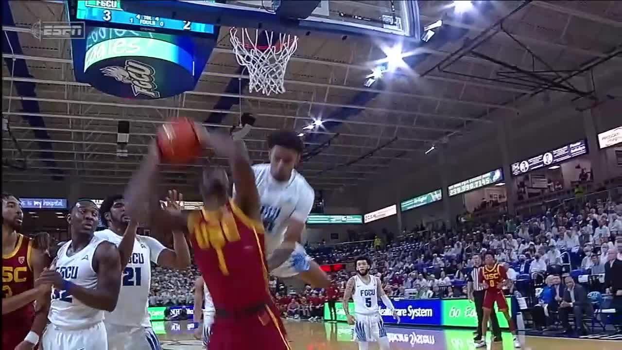 Chevez Goodwin somehow gets the and-1 to fall - ESPN Video