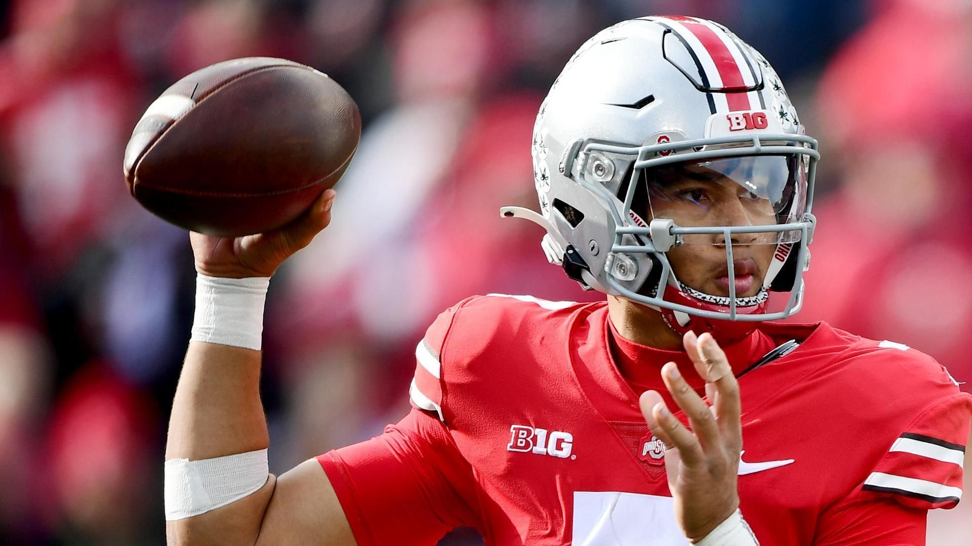 C.J. Stroud lights up for 6 first-half TDs for Ohio State - ESPN Video