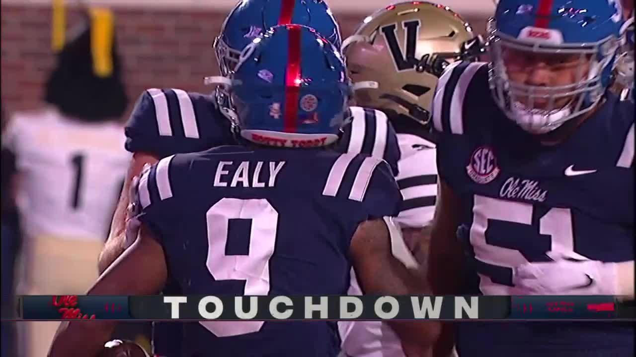 Jerrion Ealy breaks through for Ole Miss TD - ESPN Video