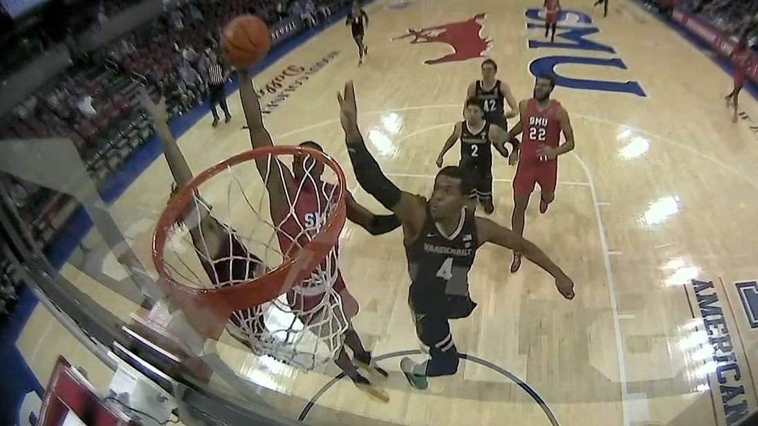 SMU guard posterizes two defenders - ESPN Video