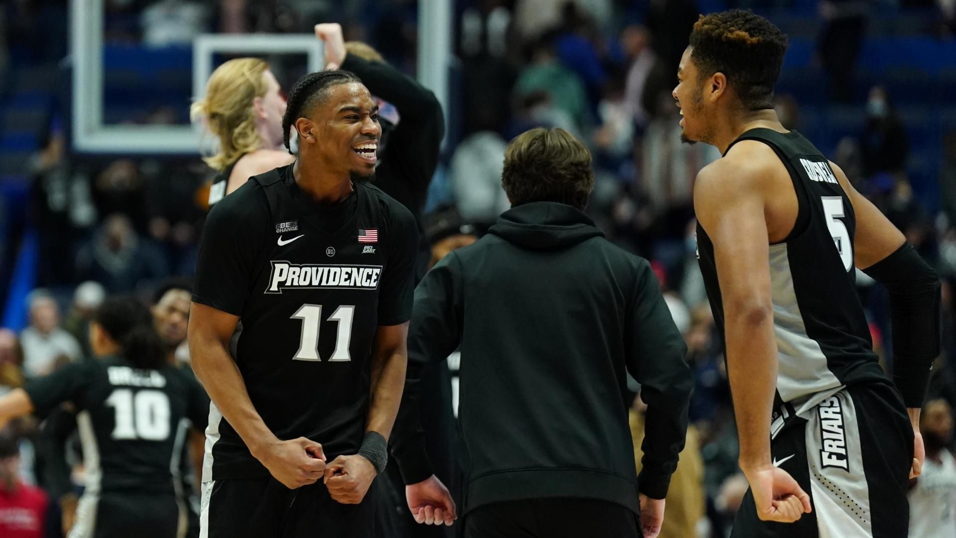 Providence hangs on to upset No. 20 UConn - ESPN Video