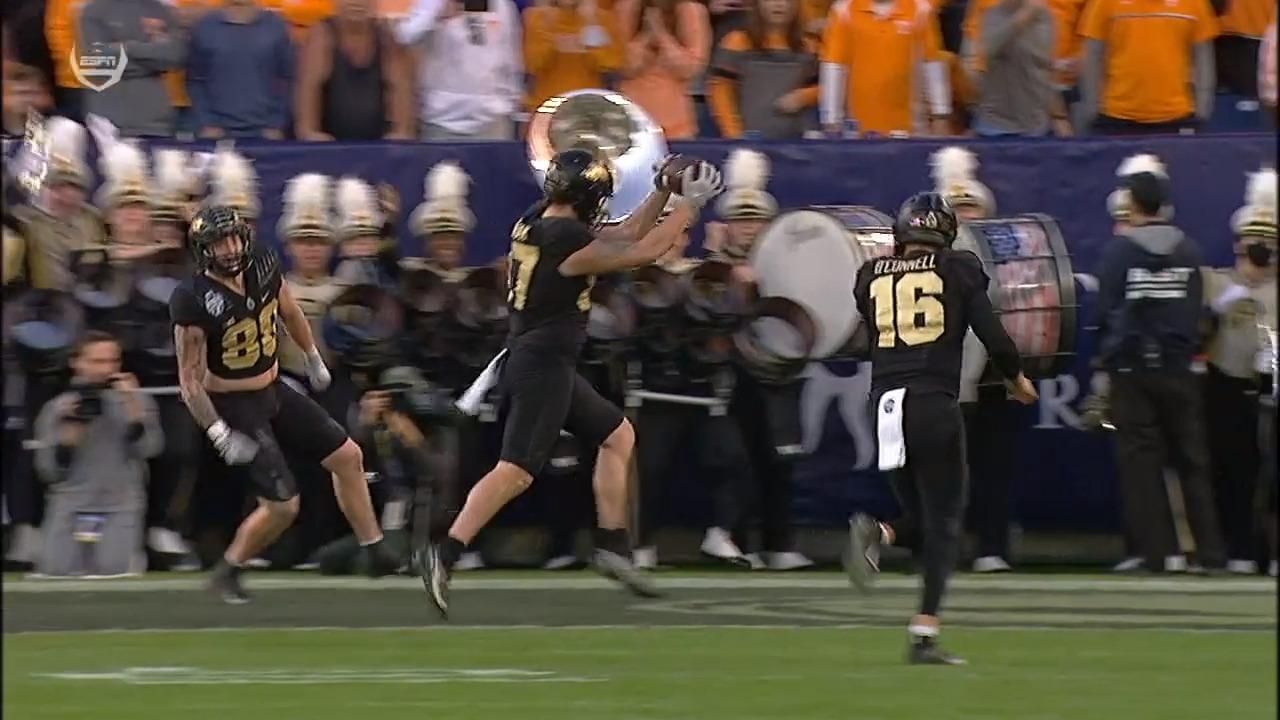Purdue's fumble recovery leads to Payne Durham TD catch - ESPN Video