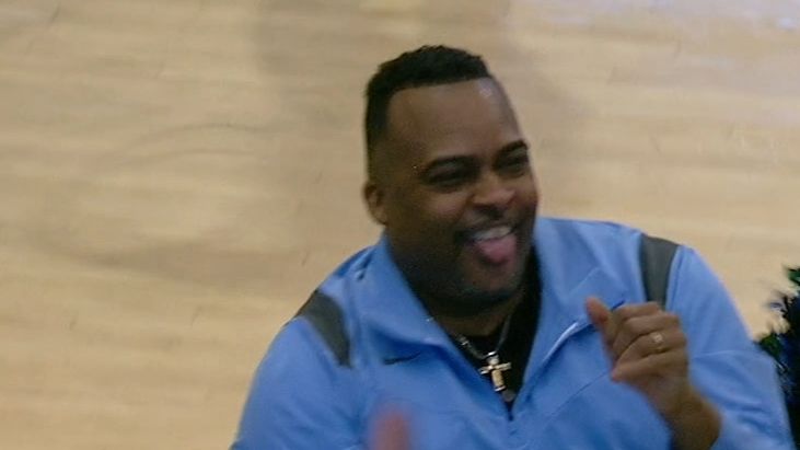 Tulane coach Ron Hunter shows off his dance moves after the win - ESPN ...