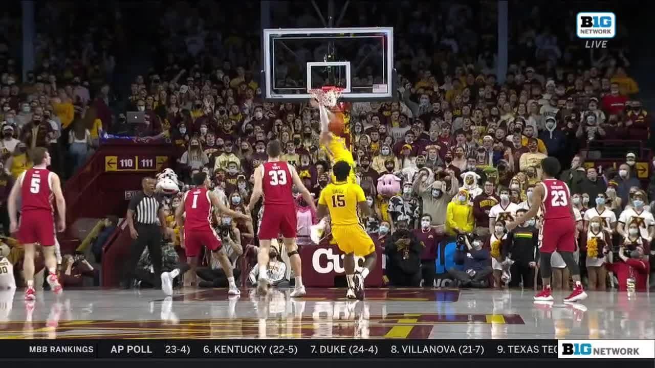 Jamison Battle gets up for the beautiful jam - ESPN Video