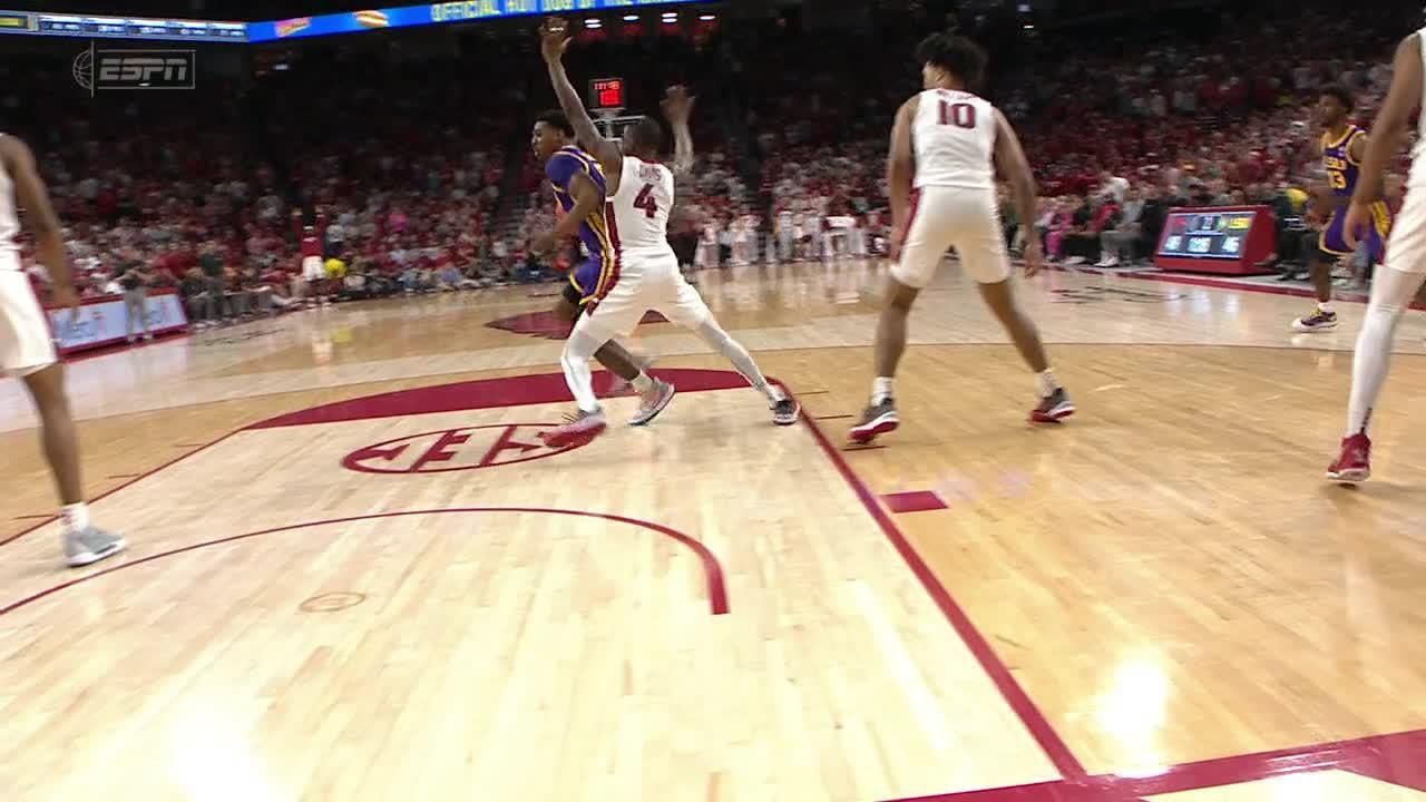 Brandon Murray gets the and-1 to fall - ESPN Video