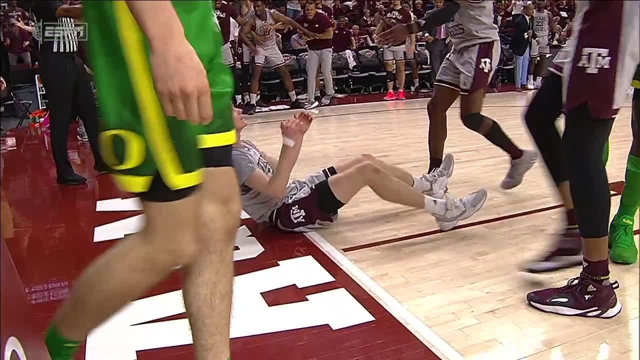 Hefner flips and-1 above the backboard - ESPN Video