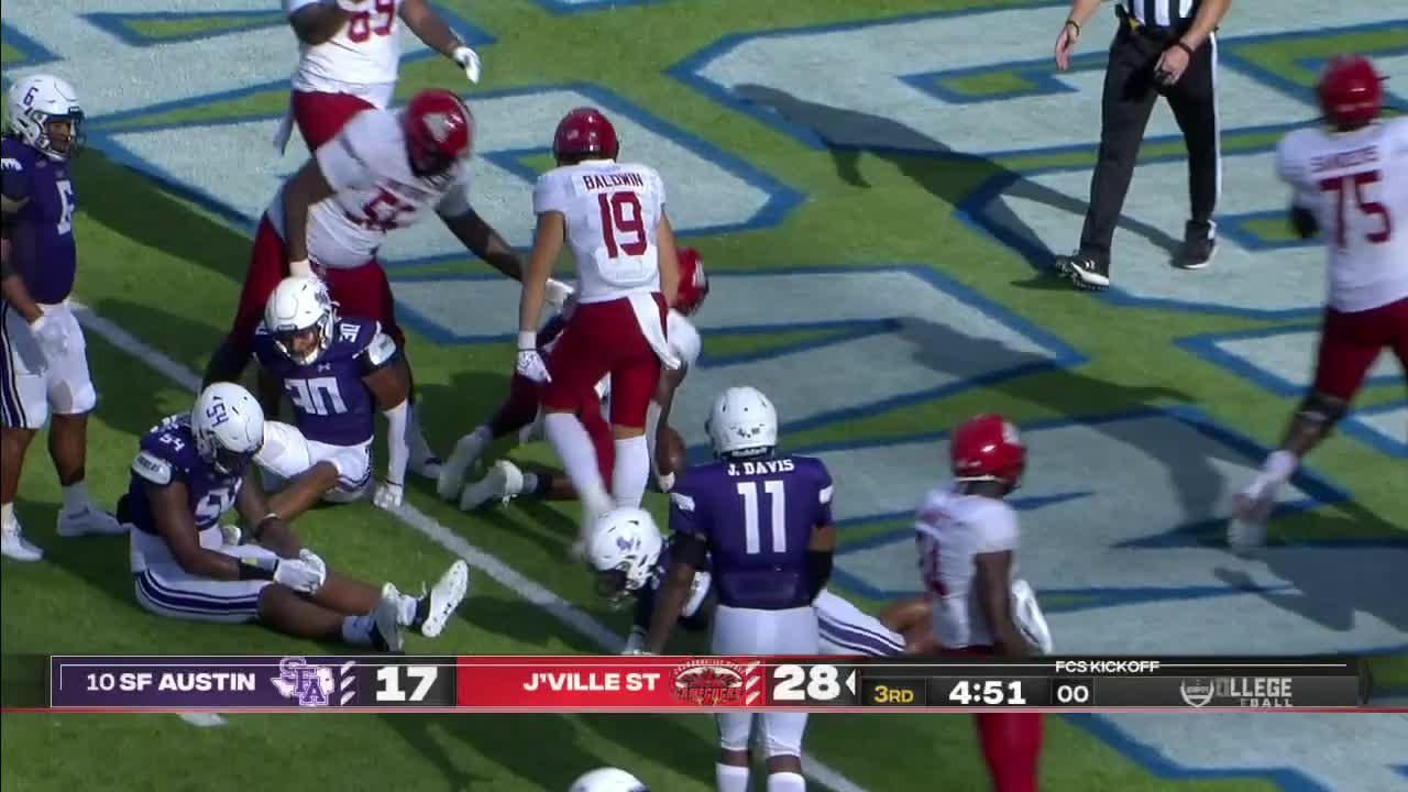 Zion Webb runs for 2-yard TD - ESPN Video