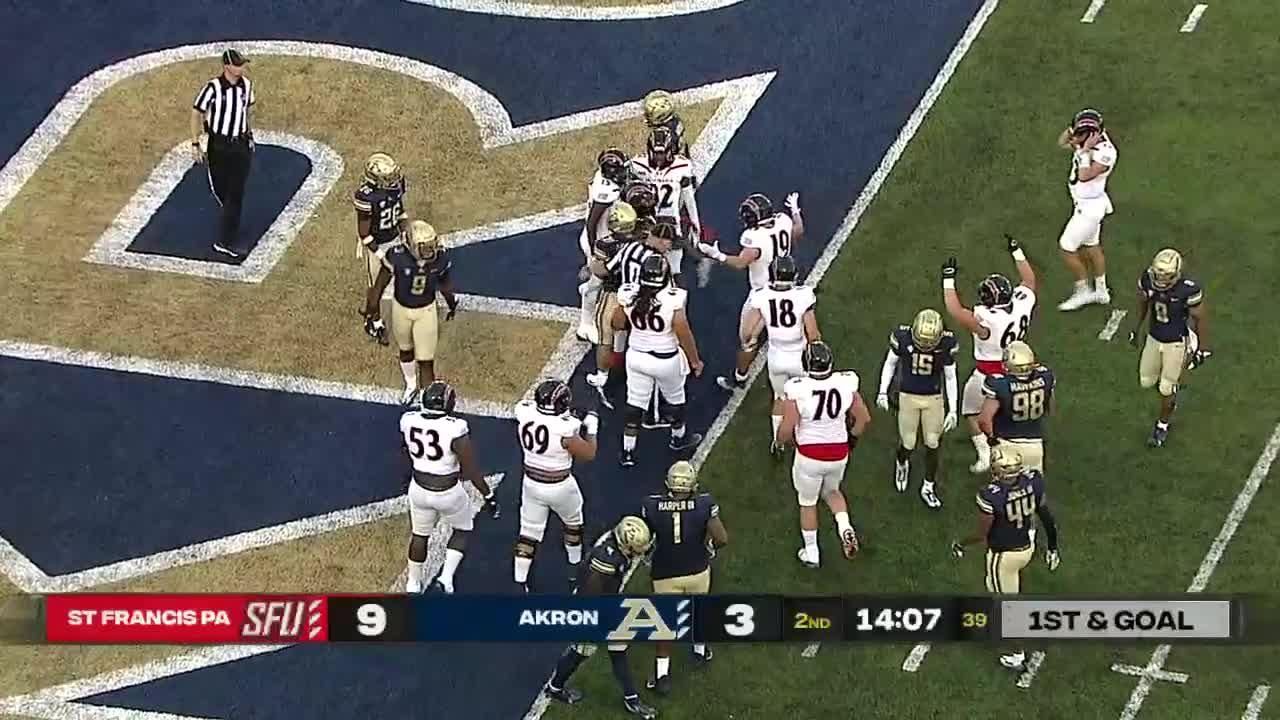 Damon Horton scores 1-yard rushing TD - ESPN Video