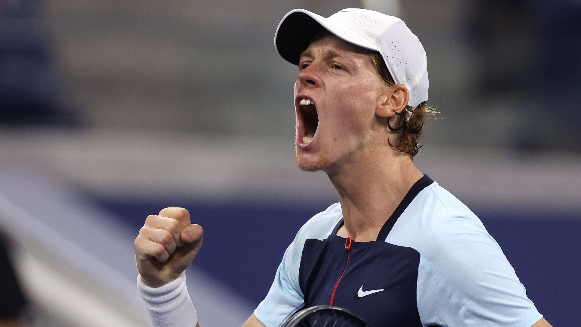 Sinner's remarkable shot sets up match point in 5-set thriller - ESPN Video