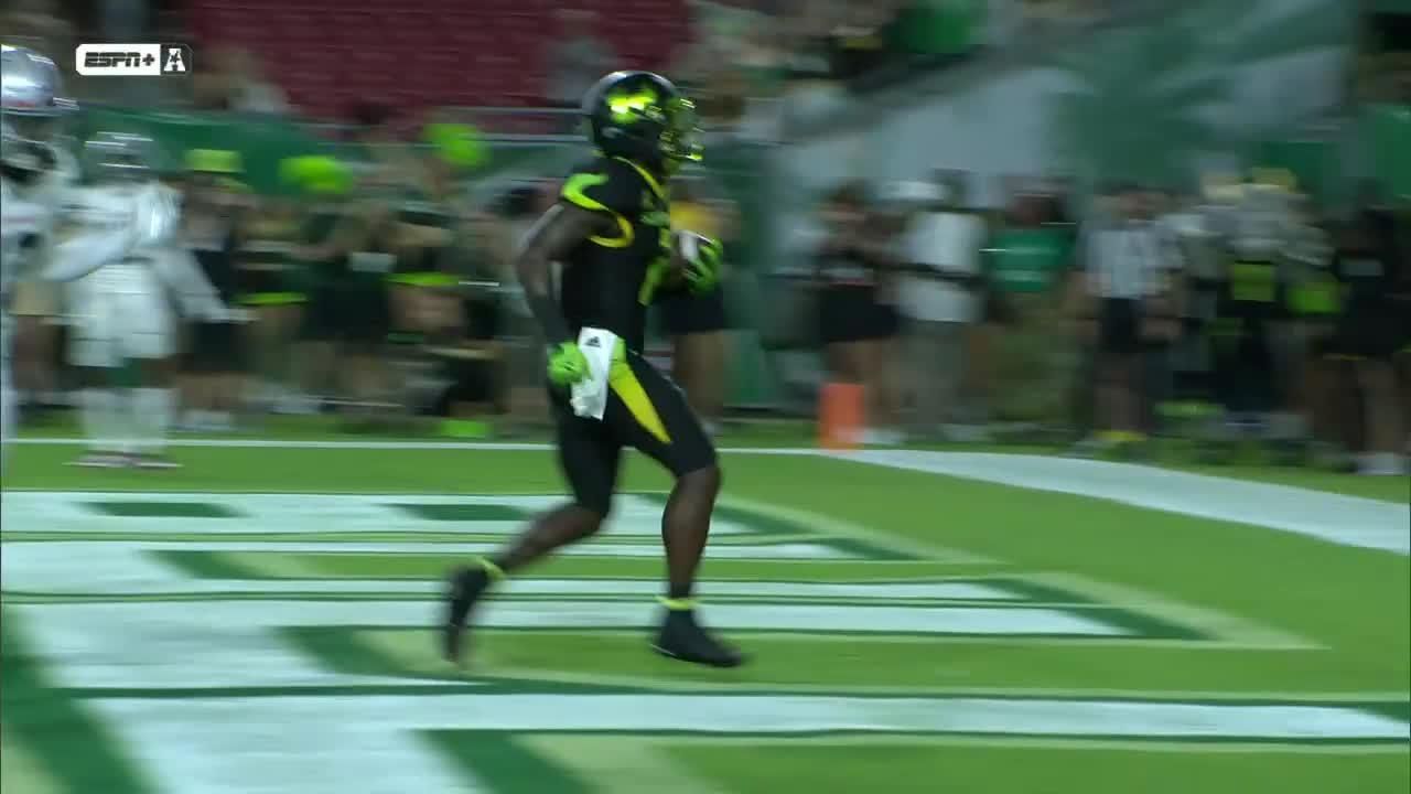 Touchdown! Michel Dukes scores vs. Howard Bison - ESPN Video