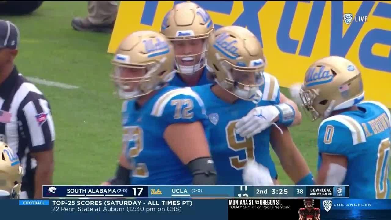 Dorian Thompson-Robinson throws 9-yard touchdown pass to Jake Bobo ...