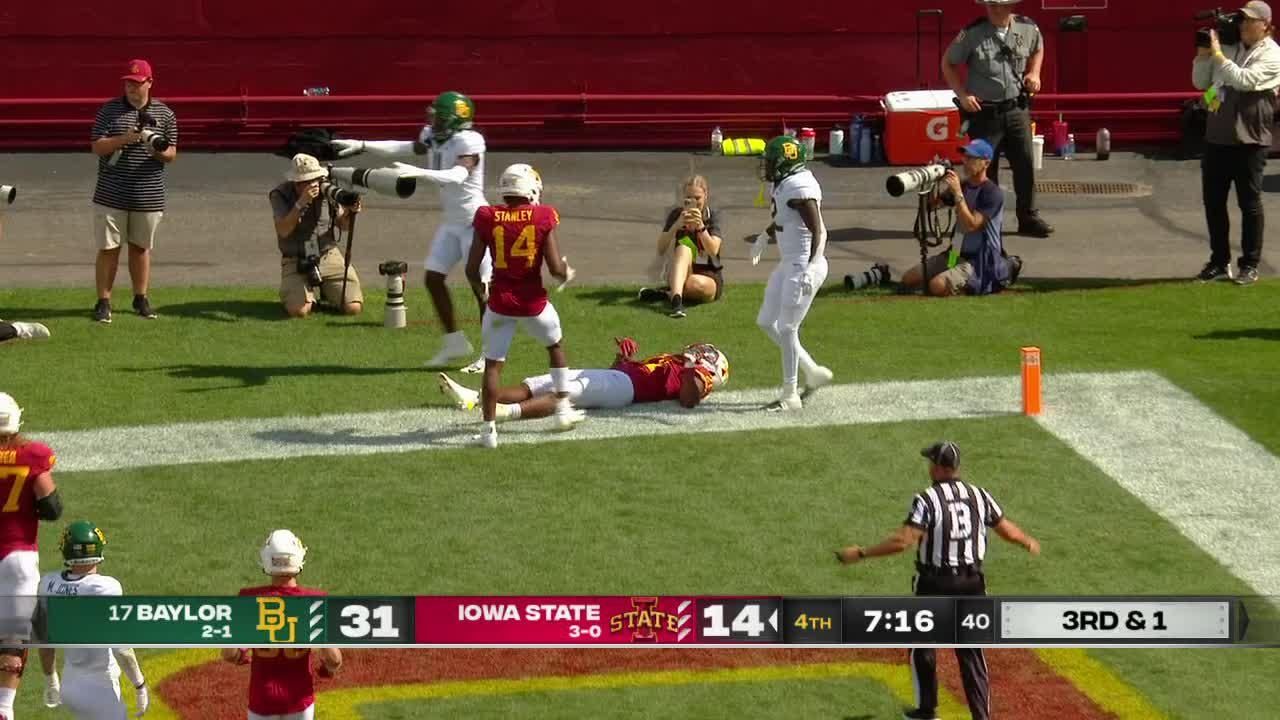 Touchdown! Jirehl Brock scores vs. Baylor - ESPN Video