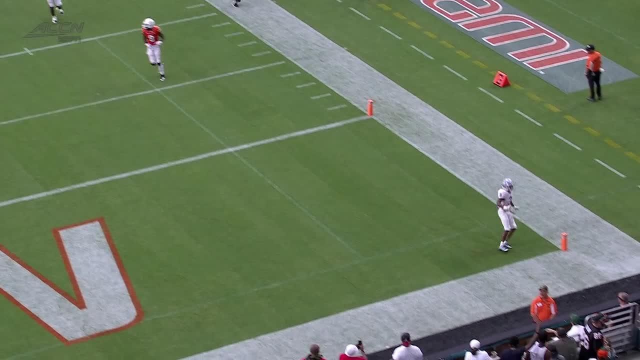 DJ England-Chisolm makes catch for 98-yard TD - ESPN Video