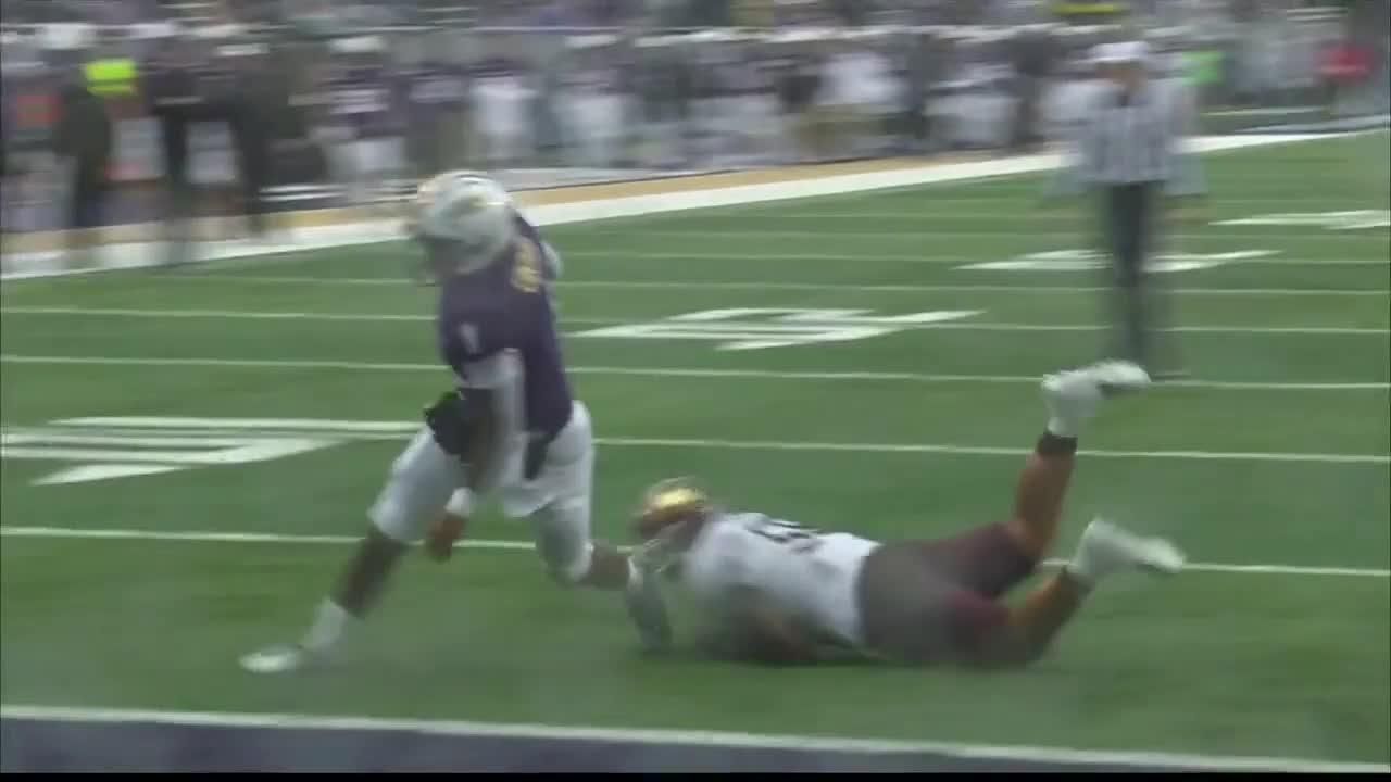Todd Centeio puts JMU on the board with rushing TD - ESPN Video