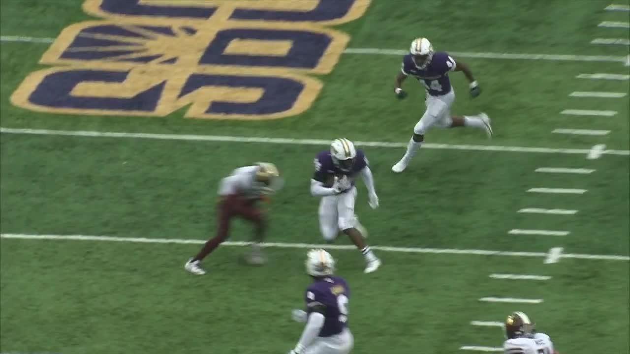 Jailin Walker's interception turns into JMU TD - ESPN Video