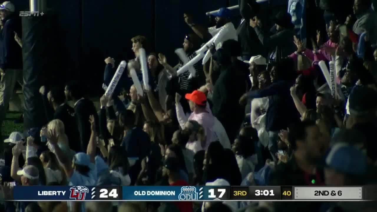Blake Watson scores 16-yard TD vs. Liberty - ESPN Video