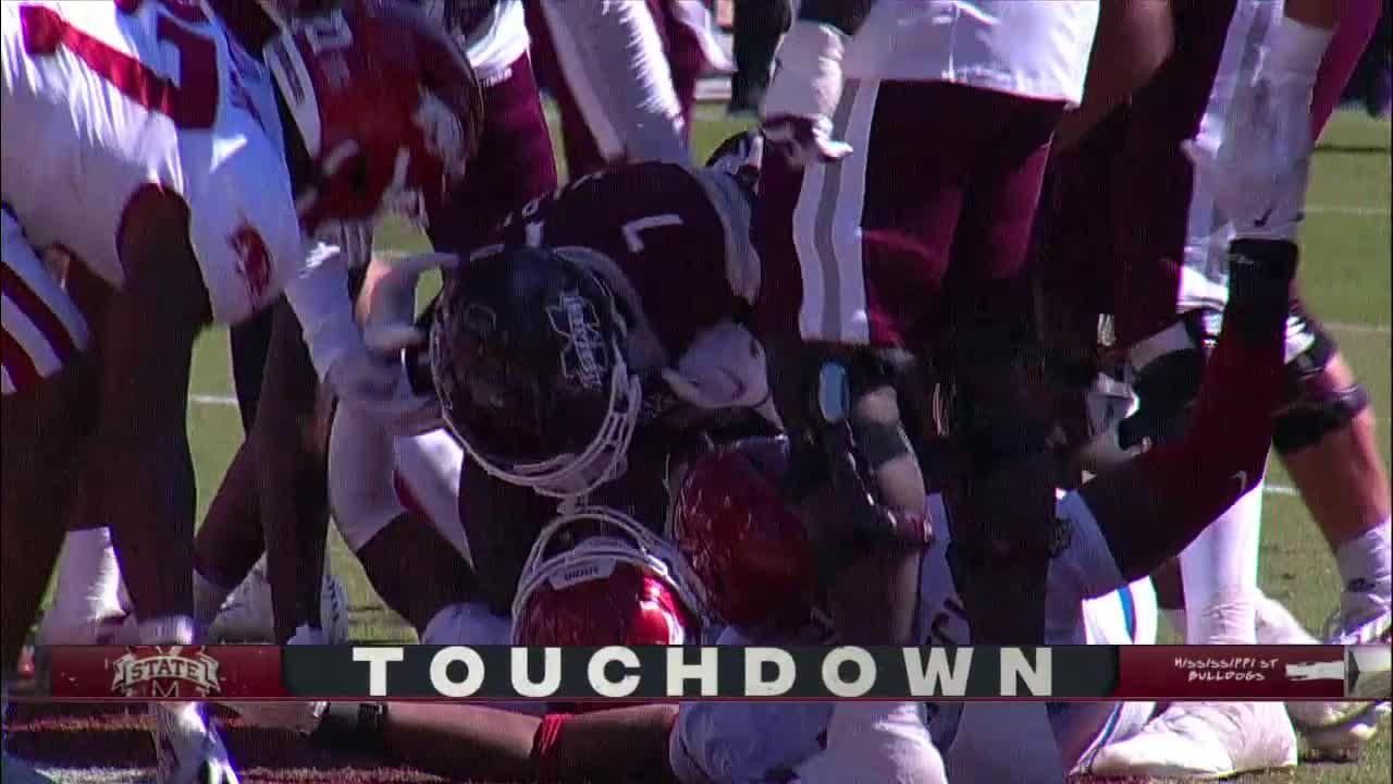 Touchdown! Jo'quavious Marks scores vs. Arkansas - ESPN Video
