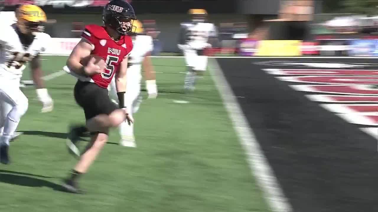 Justin Lynch rushes in for 15-yard TD - ESPN Video