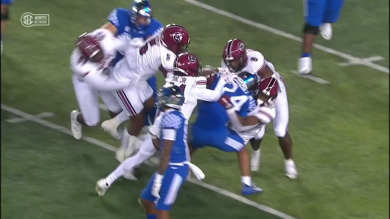 Christopher Rodriguez Jr. breaks off 13-yard rush - ESPN Video