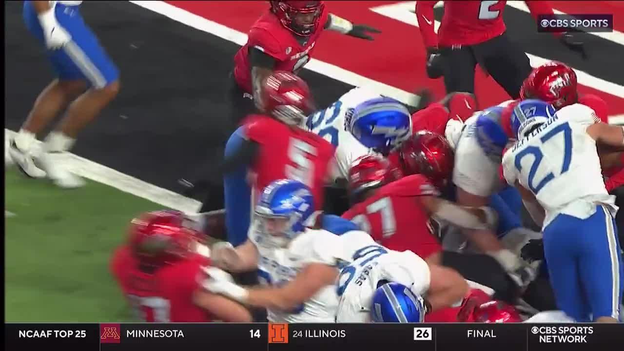 Brad Roberts crosses goal line for 3-yard TD - ESPN Video