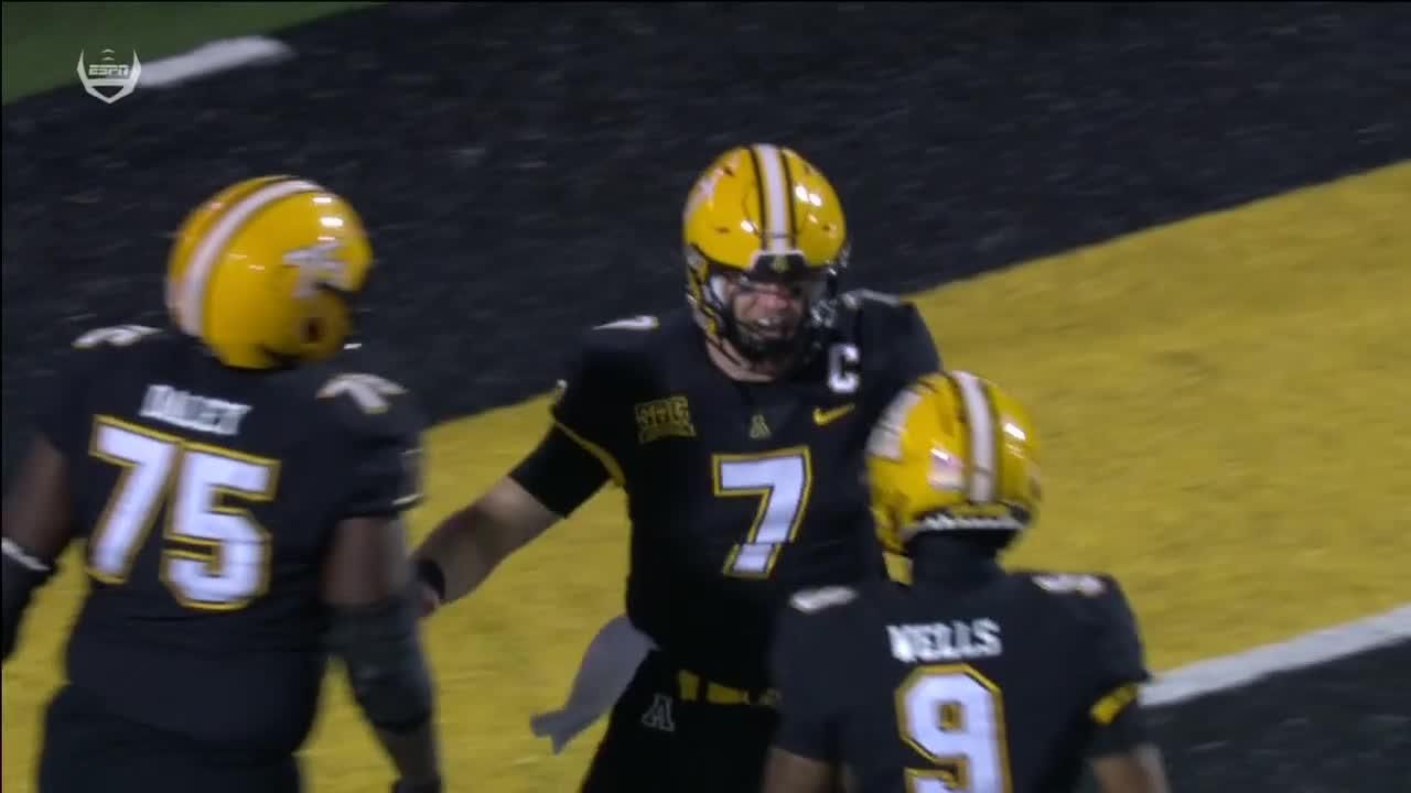 Chase Brice crosses goal line for 1-yard touchdown - ESPN Video