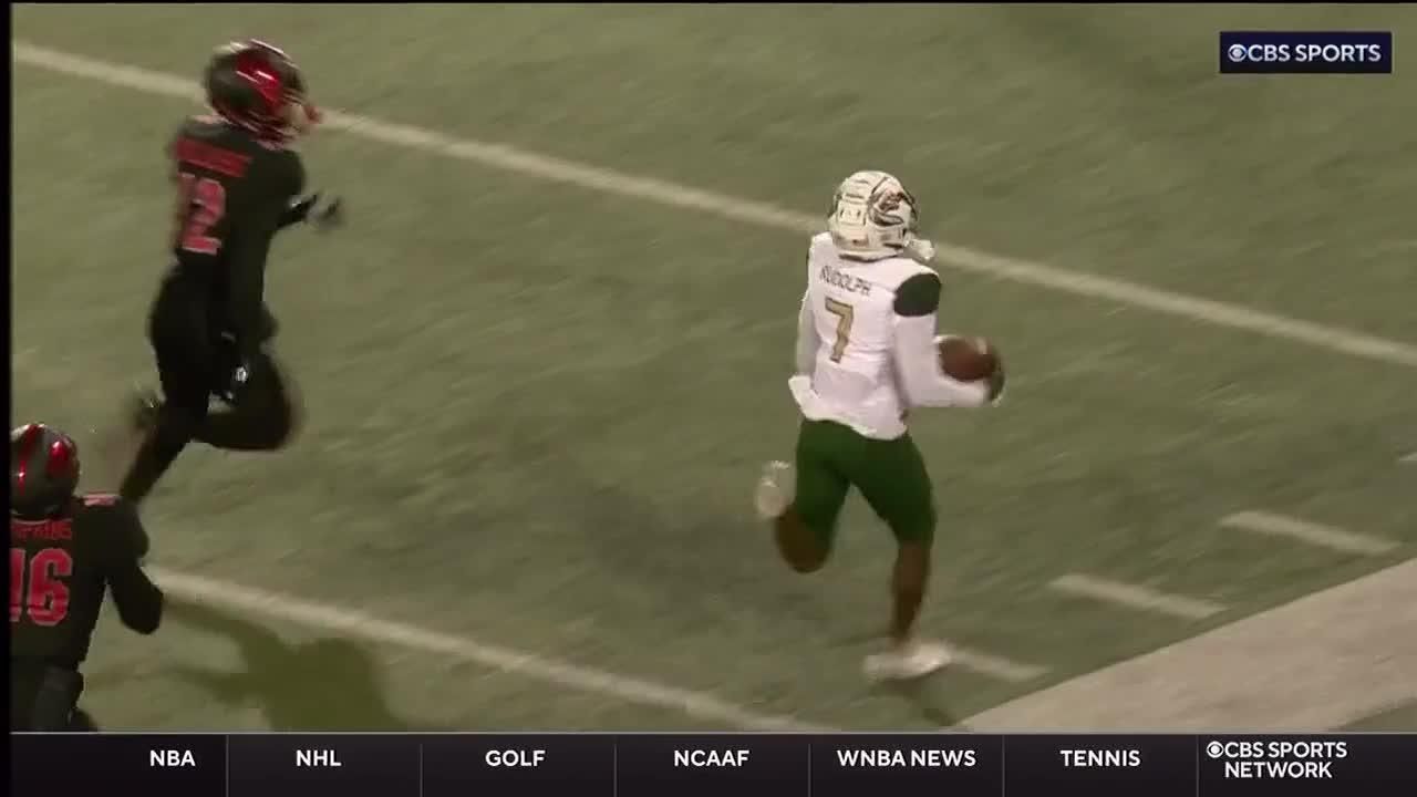 Samario Rudolph makes catch for 59-yard TD - ESPN Video