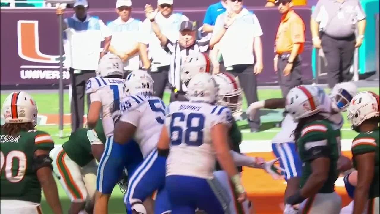 Jordan Waters crosses goal line for 2-yard TD - ESPN Video