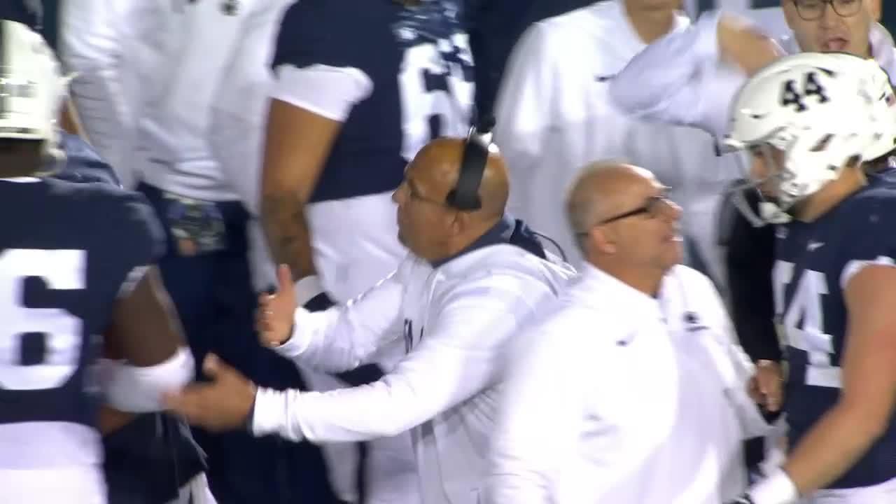 PSU up two scores thanks to Theo Johnson's 18-yard TD - ESPN Video