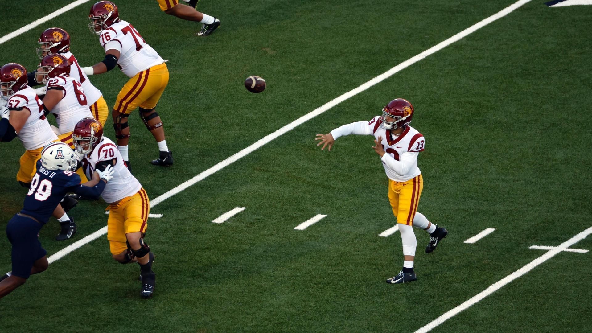 Caleb Williams' 5 TD passes lead USC to victory vs. Arizona - ESPN Video