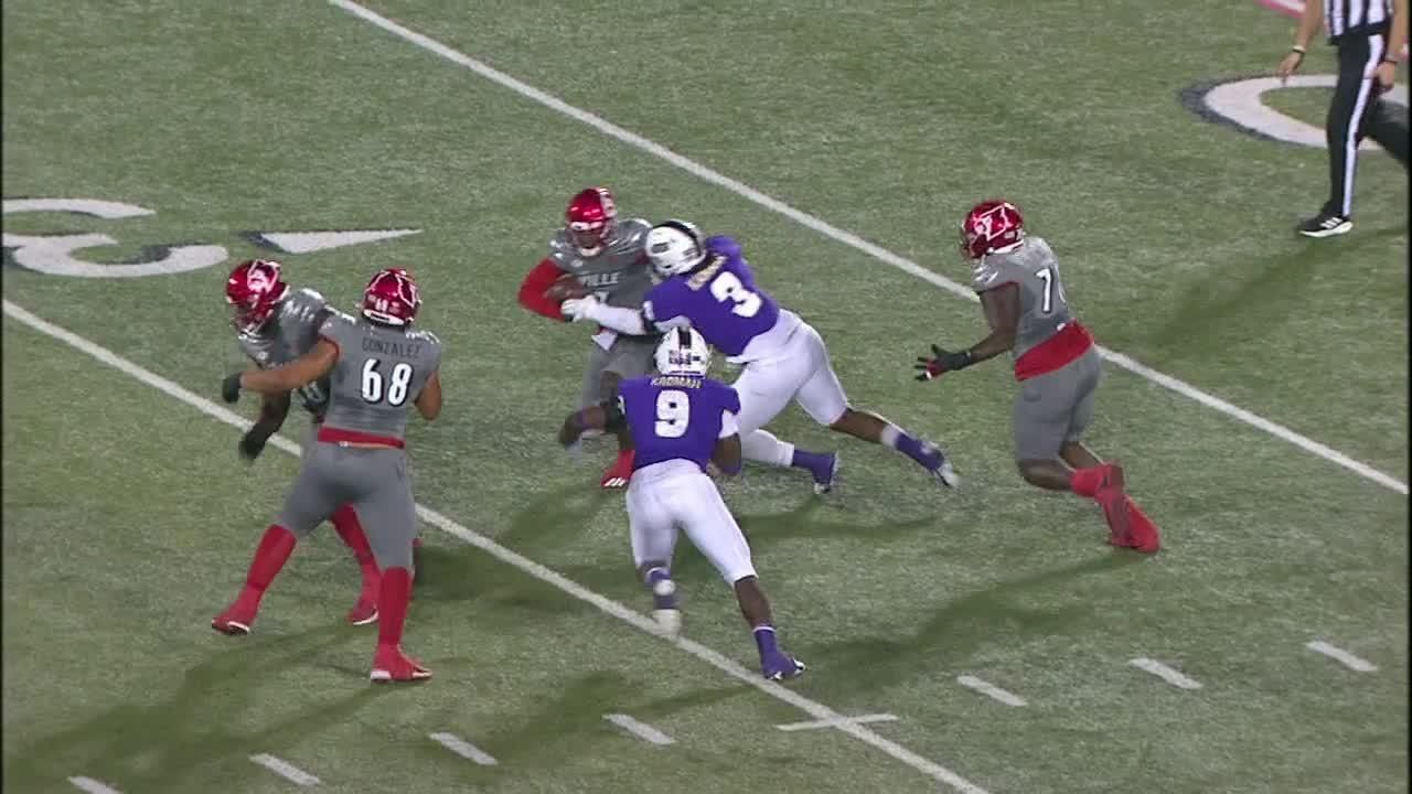 Mikail Kamara gets the sack for JMU - ESPN Video