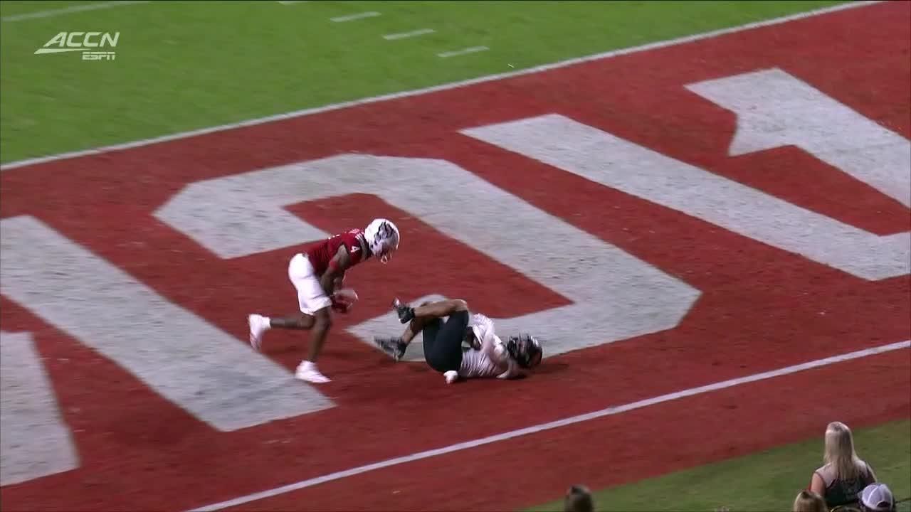 Touchdown! Taylor Morin scores vs. NC State - ESPN Video